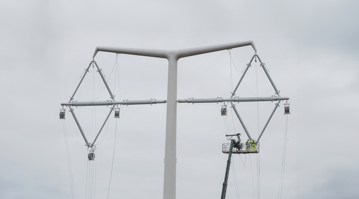 Revolutionising Power Transmission: T-Pylons Installation Completed For ...