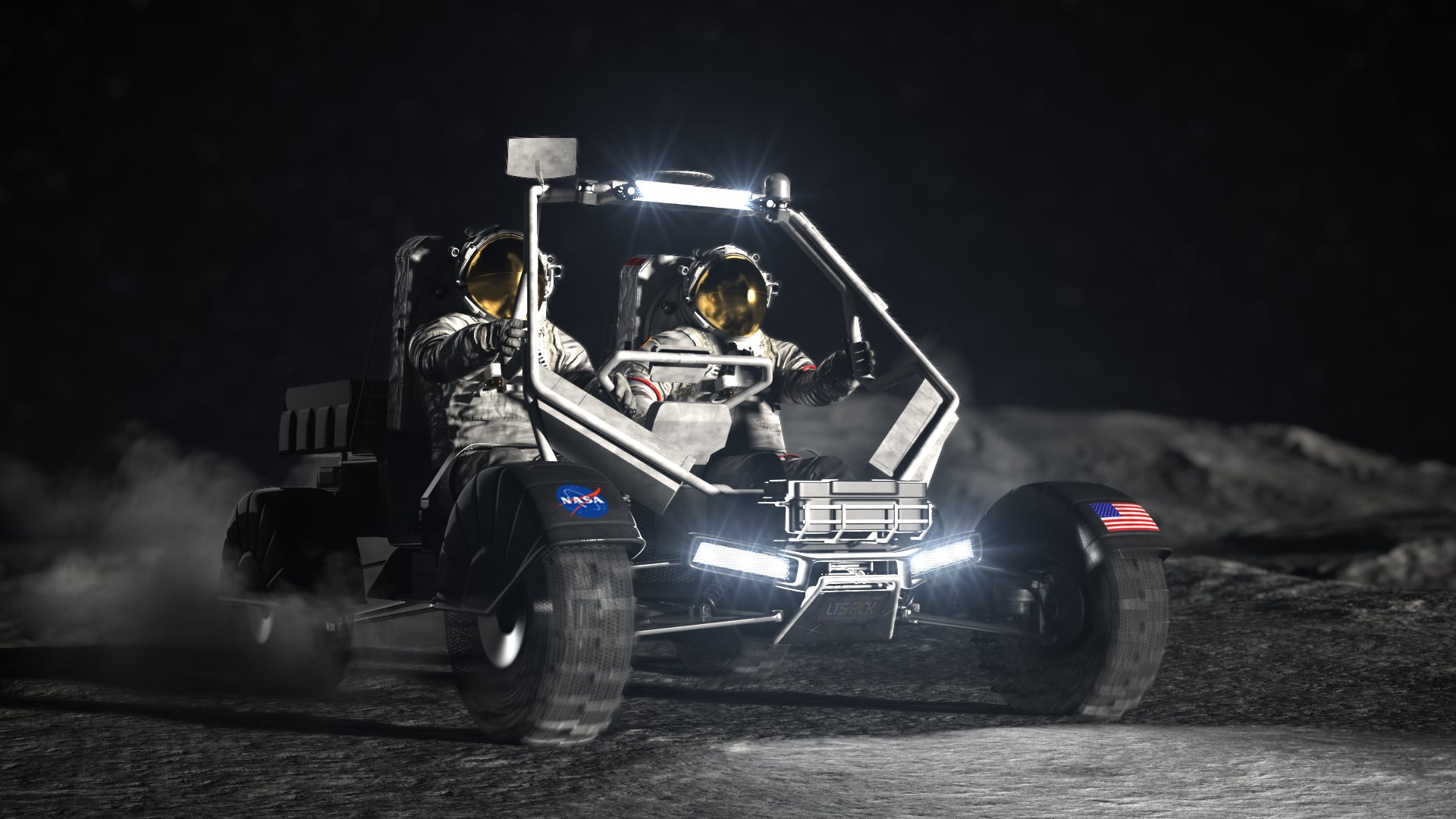 NASA Selects Lunar Terrain Vehicle Providers For Artemis Moon Missions ...