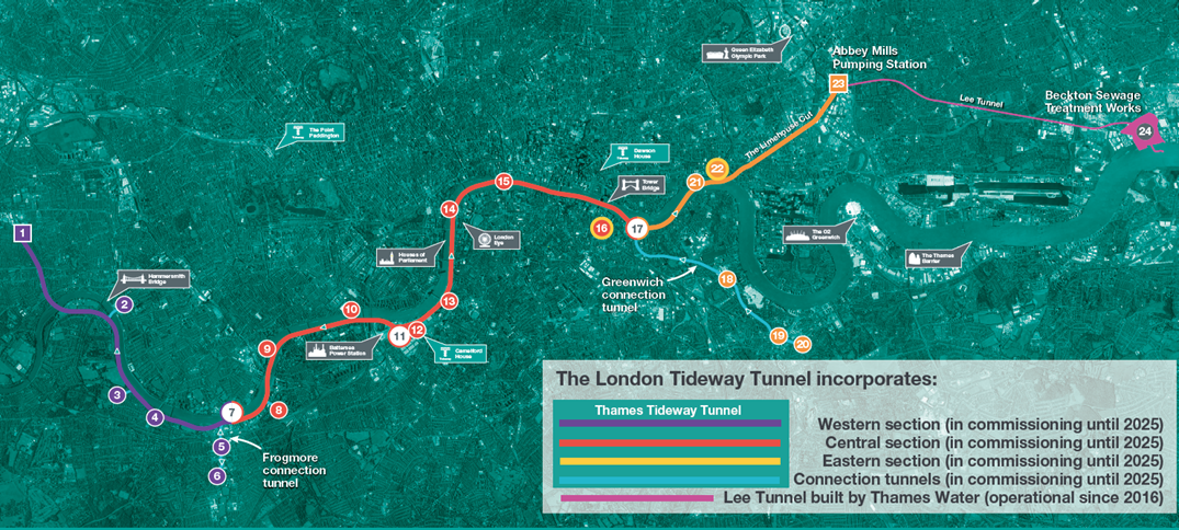 Thames Tideway Tunnel: London's 25km Super Sewer Begins Protecting ...